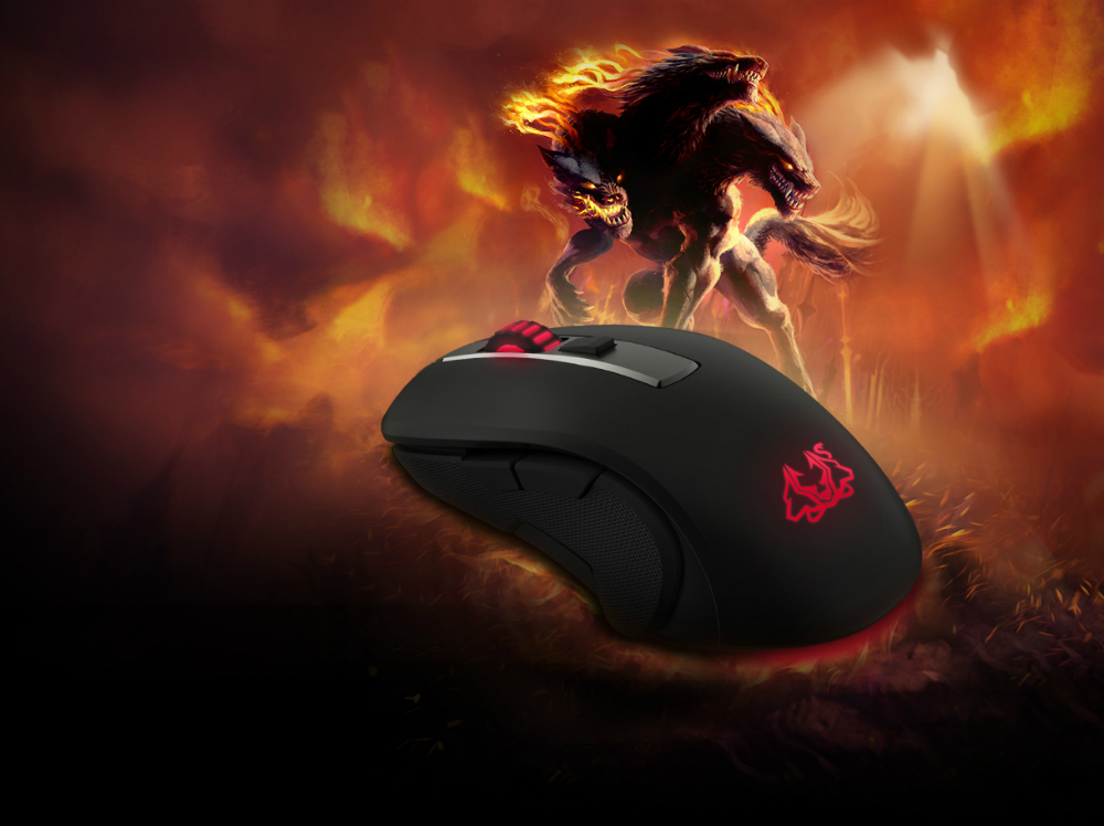 Send Your Enemies To Their Doom With The Cerberus Fortus Gaming Mouse - NXT