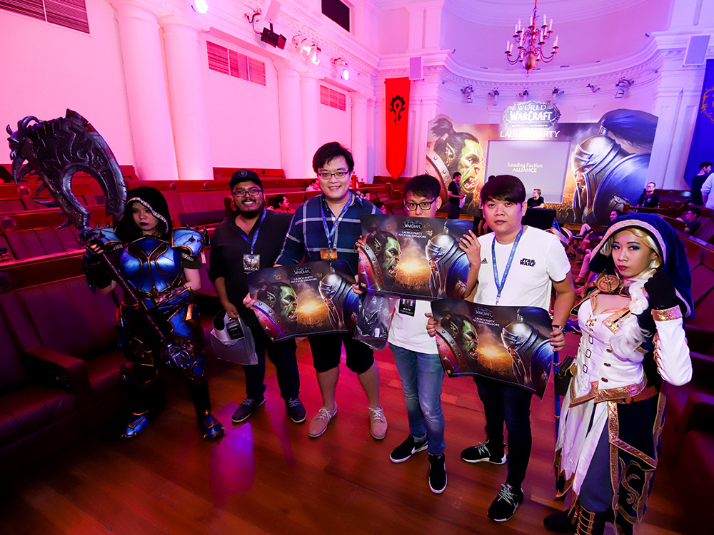 Fans Come Together to Celebrate Battle for Azeroth at Singapore's Pre ...