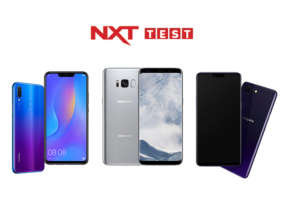 Smartphone Group Test: Huawei Nova 3i, OPPO R15, Samsung Galaxy A8 Star ...
