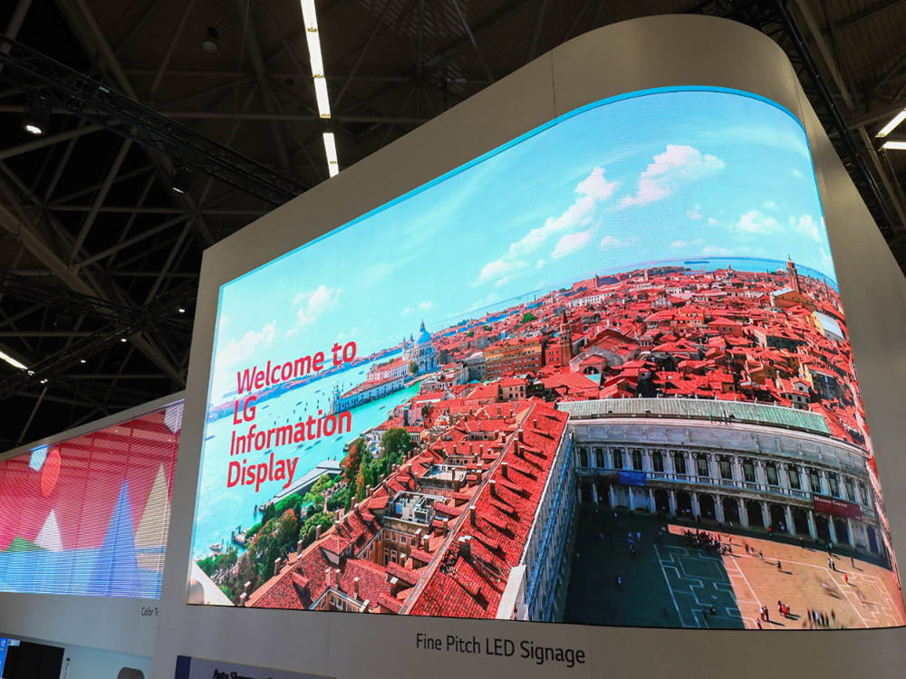 LG Showcases Its Information Display Solutions at ISE 2019 - NXT Malaysia