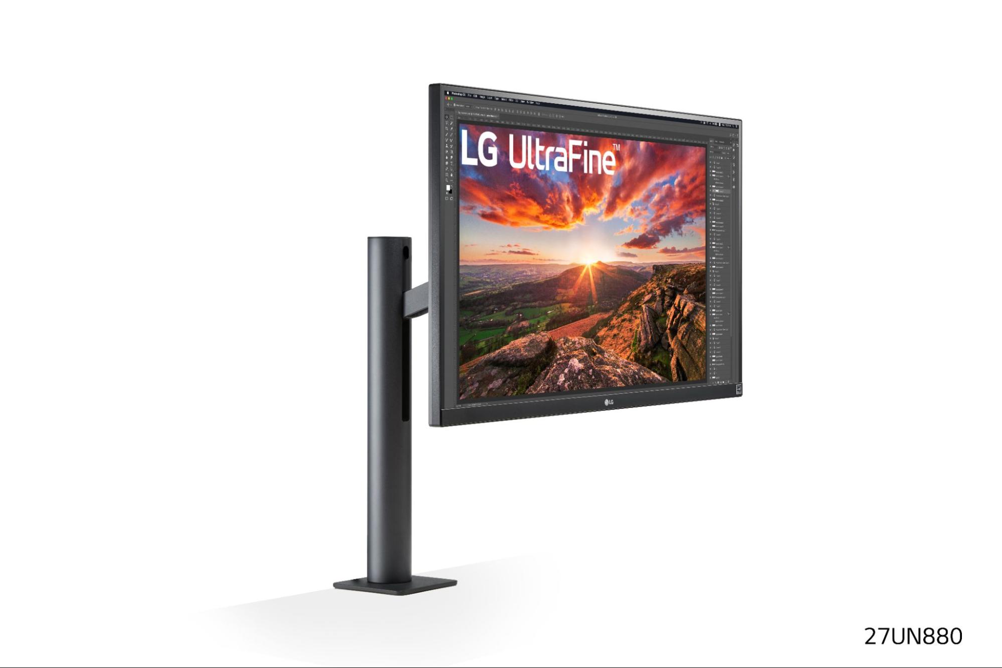 LG Monitors with Ergonomic Concept Offer Comfort and Desktop ...