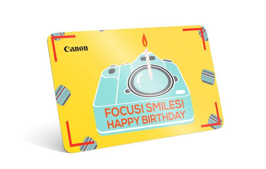Canon eShop E-Gift Cards