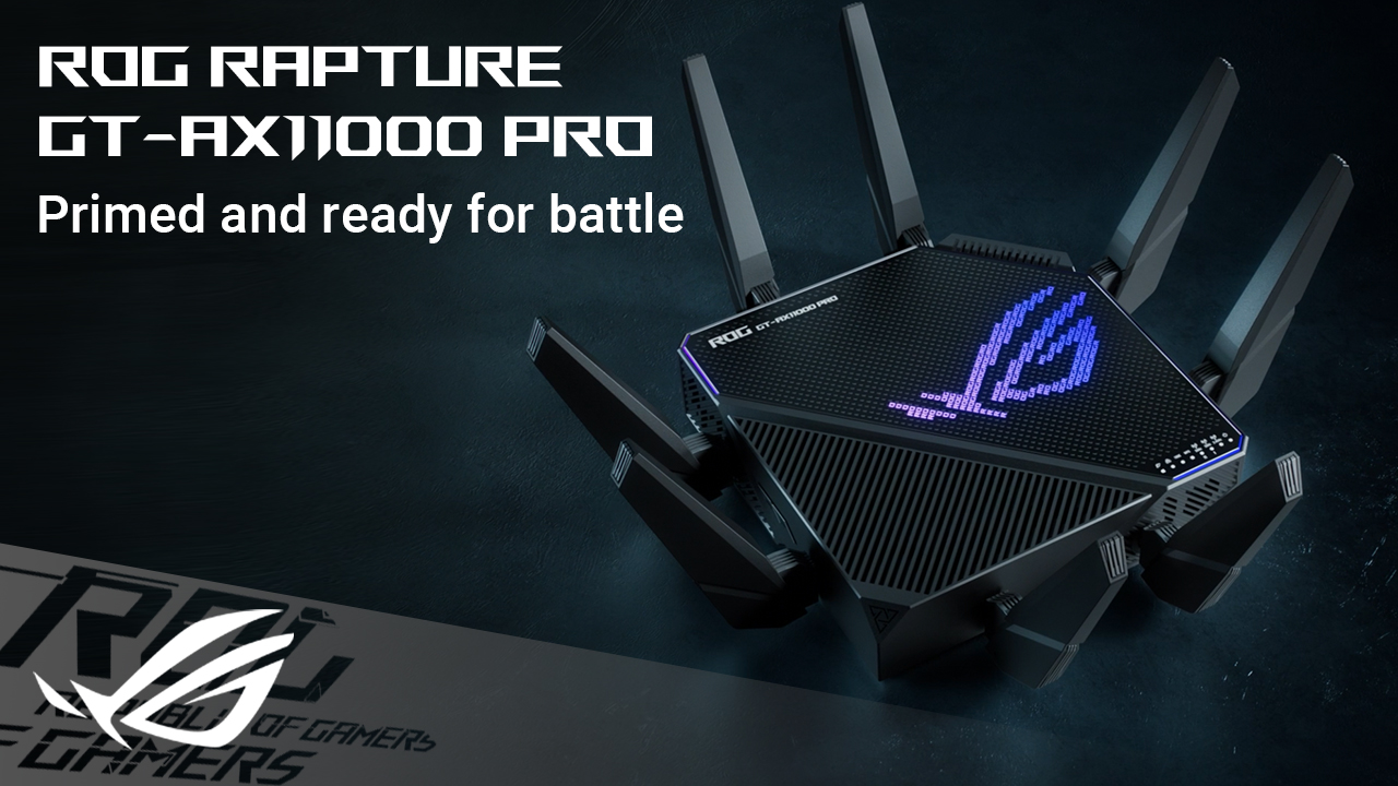 Experience Low Lag Gaming with ROG’s new gaming router