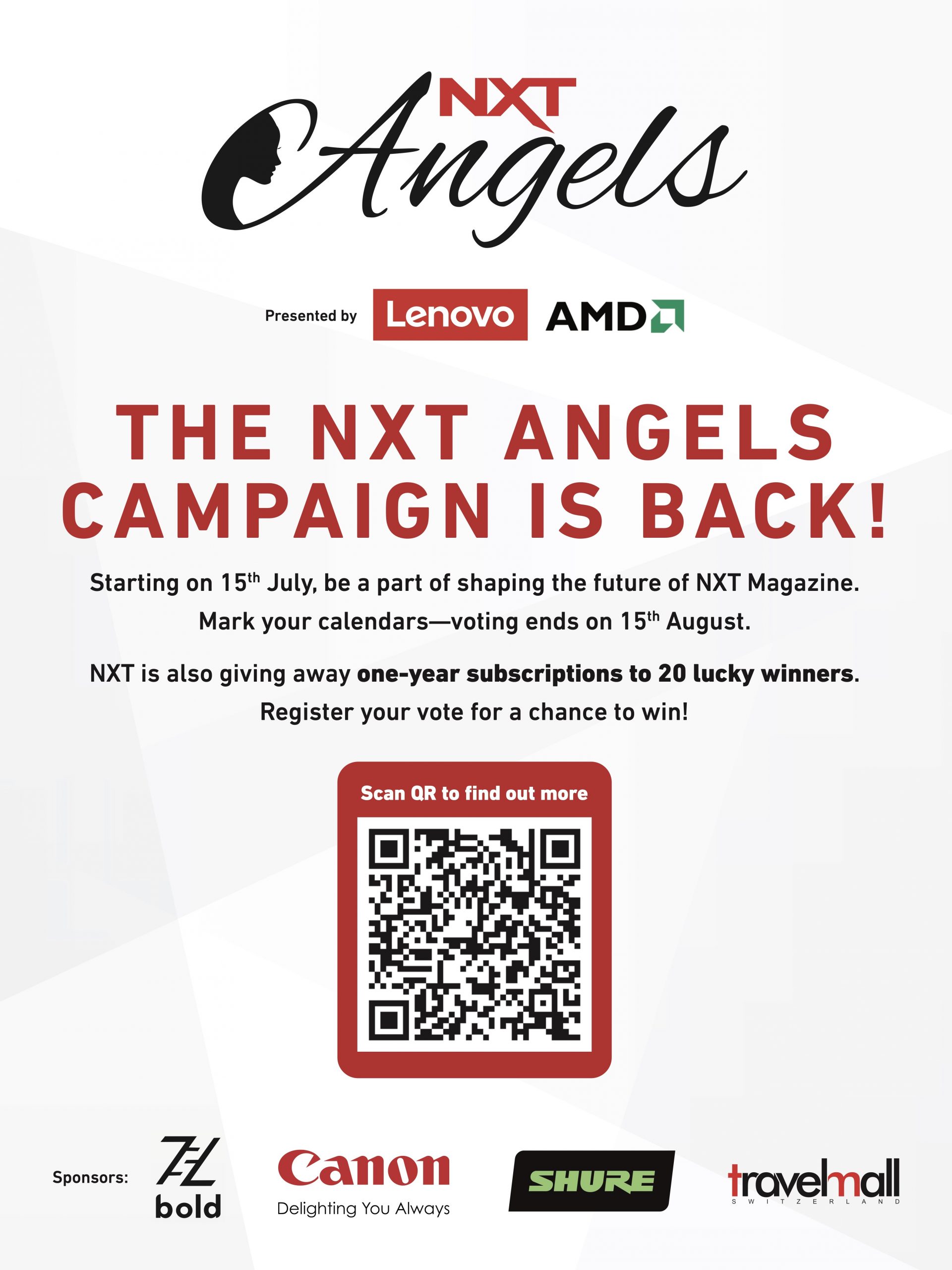 NXT Angels Campaign 2023: Voting coming up on 15th of July! - NXT