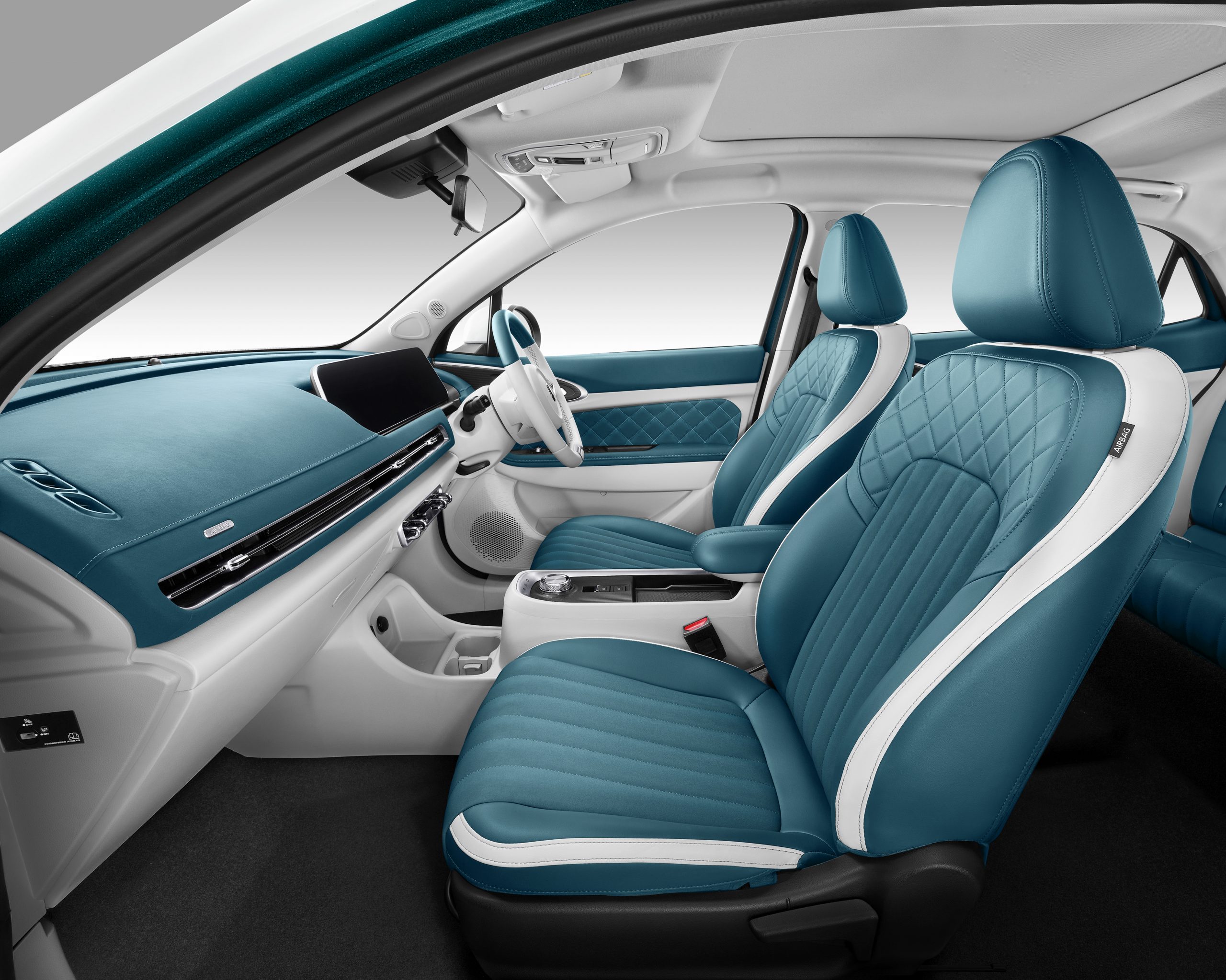 Instrument Panel with Suede Leather Finish - NXT
