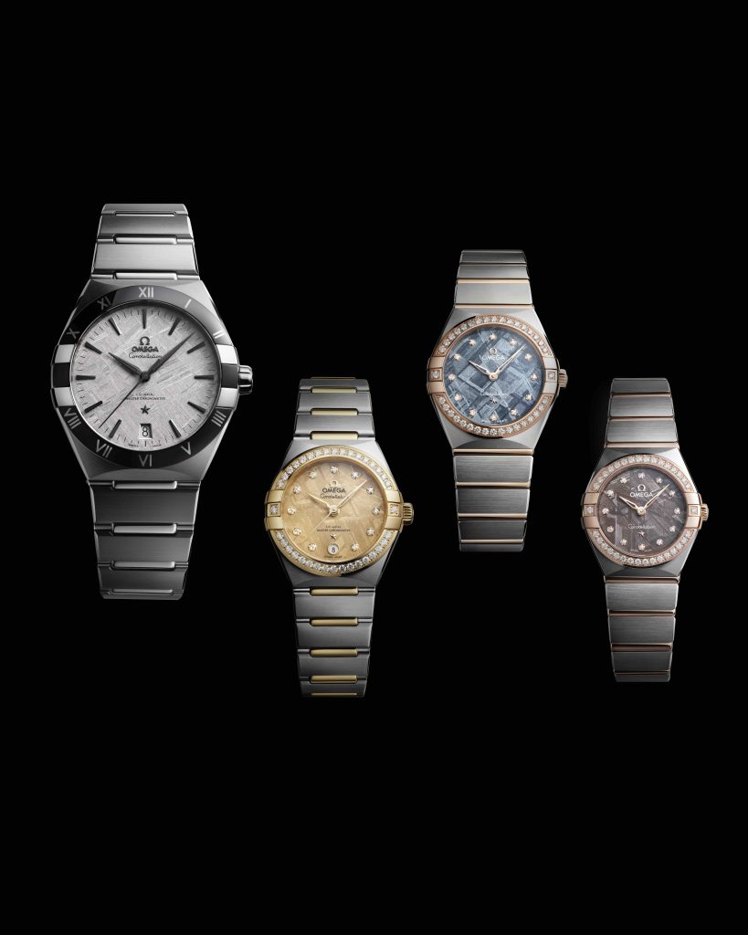 OMEGA Unveils New Constellation Collection with Unique Meteorite Dials