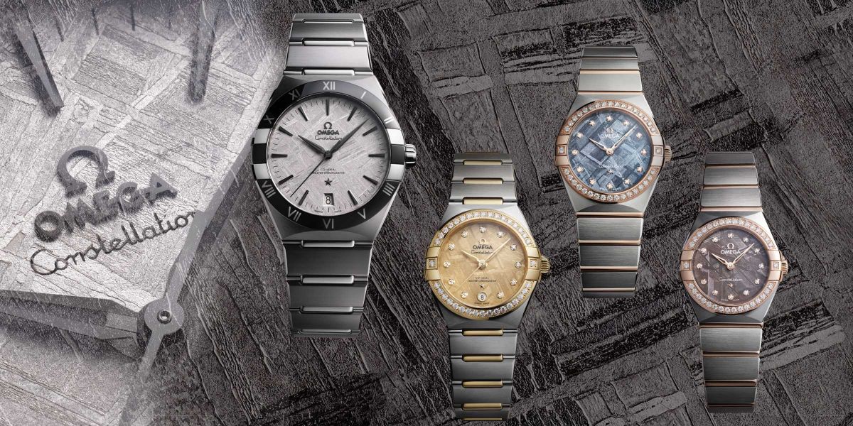 OMEGA Unveils New Constellation Collection with Unique Meteorite Dials ...