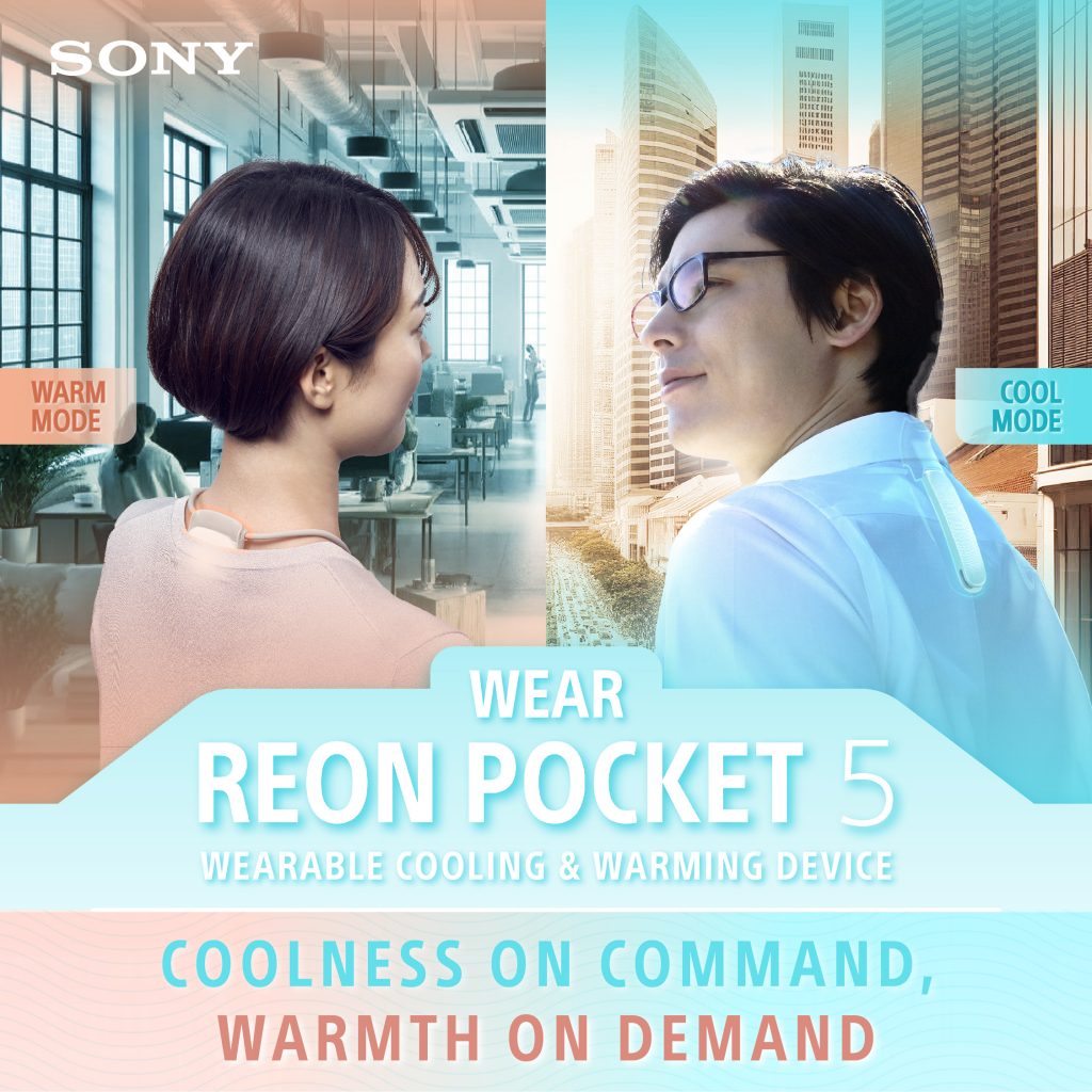 Experience Ideal Temperatures with Sony Thermo’s REON POCKET 5 - NXT