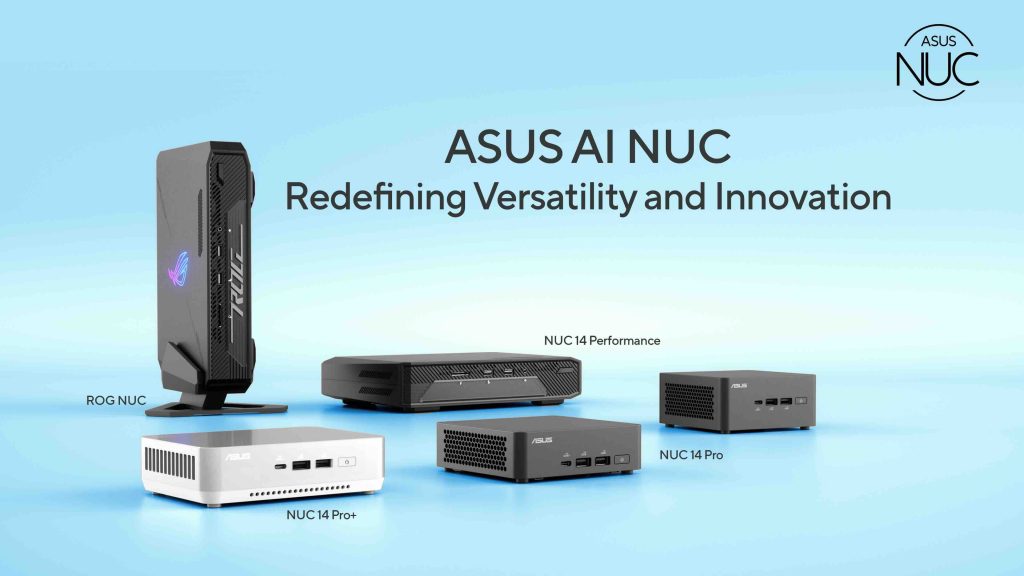 ASUS Unveils Comprehensive Range of AI-Enabled NUC Products: NUC 14 Pro ...