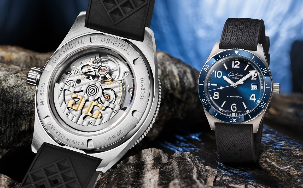 Glashütte Original Introduces Sapphire Crystal Case Back for SeaQ Models