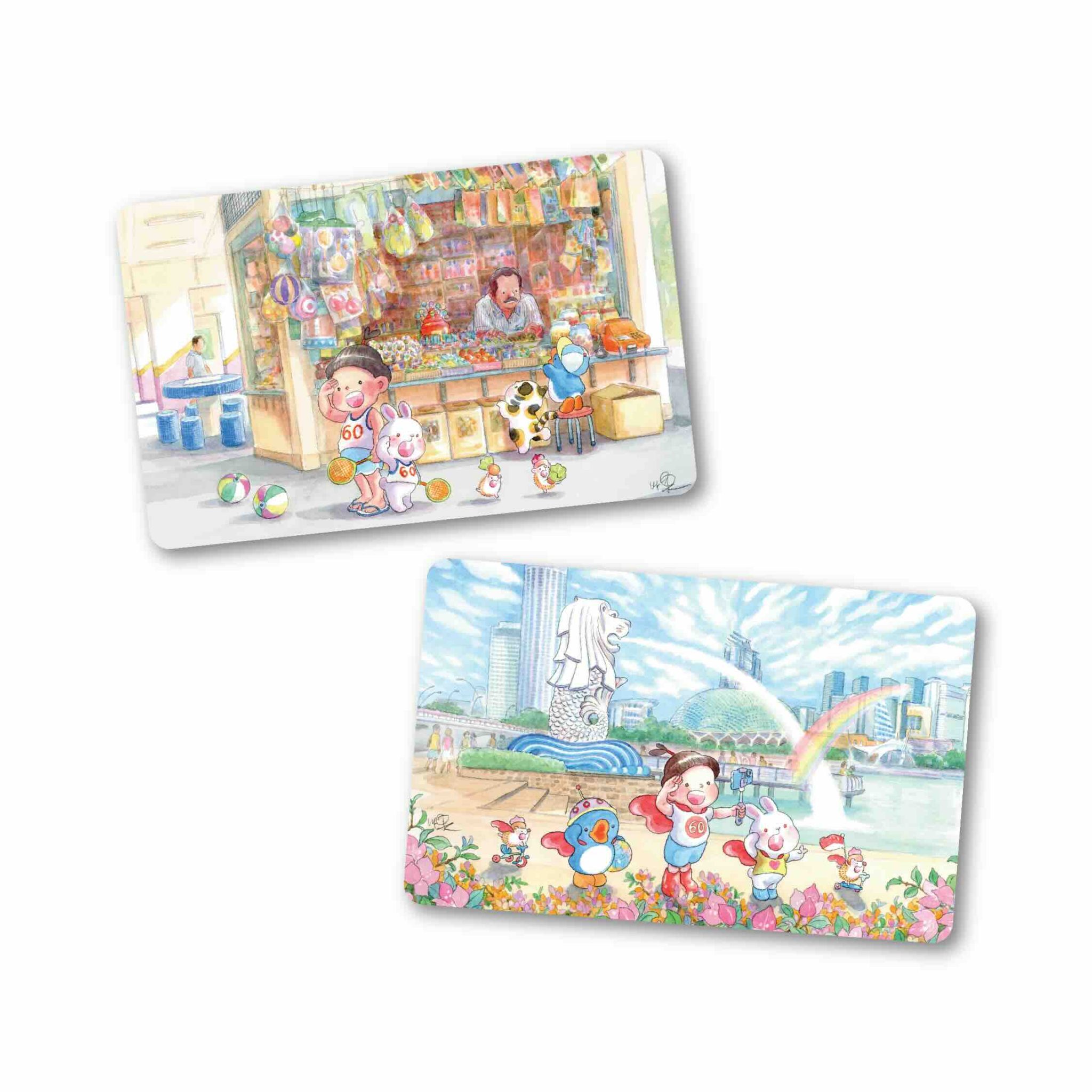SimplyGo Celebrates SG60 with Limited Edition EZ-Link Cards, Charms ...