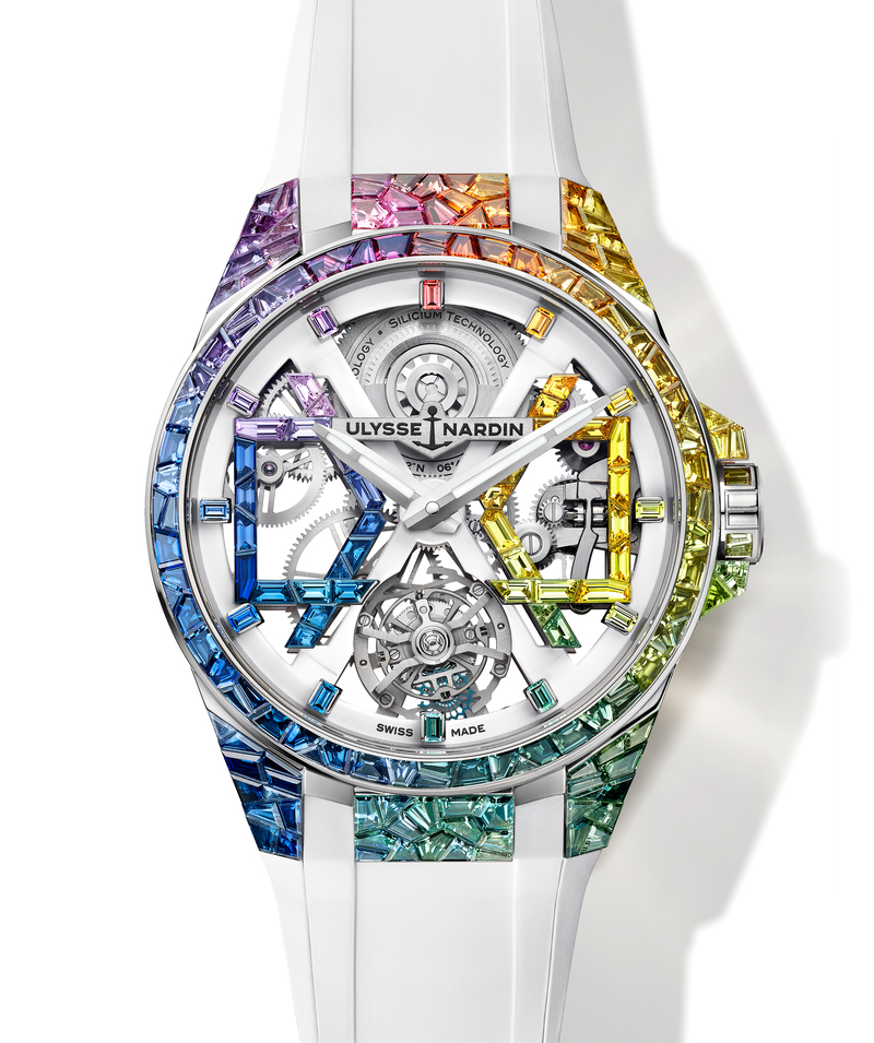 Ulysse Nardin’s Blast [Sparkling Rainbow] Lights Up Haute Horlogerie