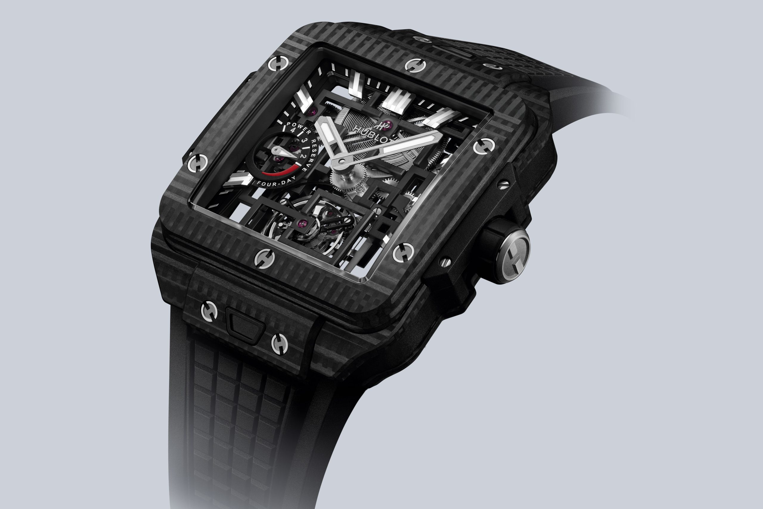Hublot Unveils Square Bang Tourbillon 4-Day Power Reserve: A New Shape ...