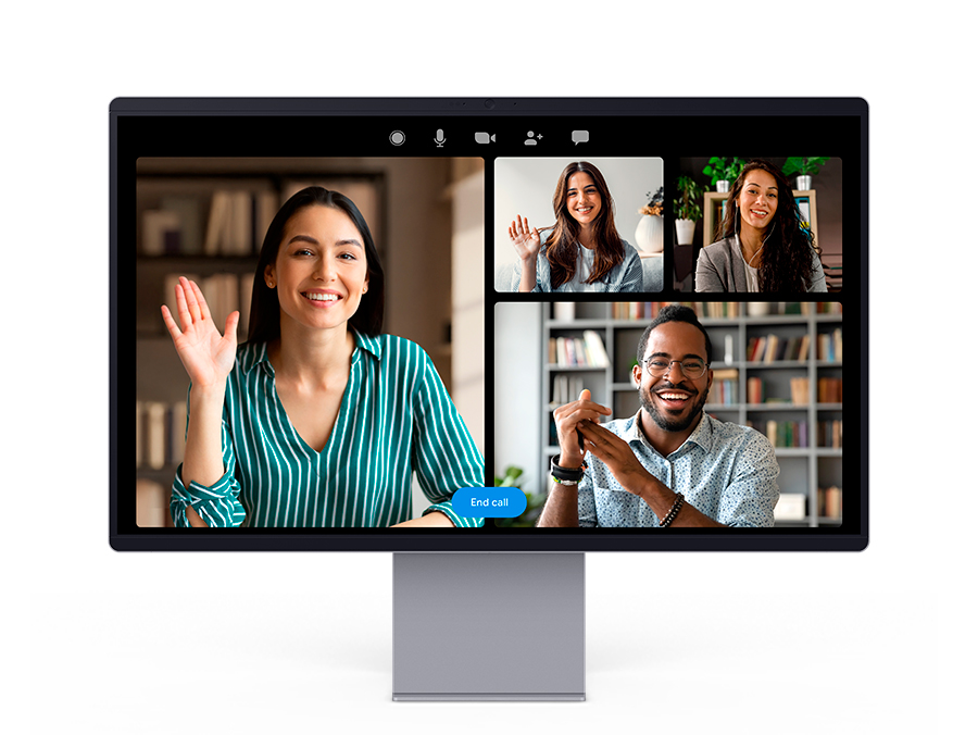 Smart Monitor M9 (M90SF) Front View - NXT