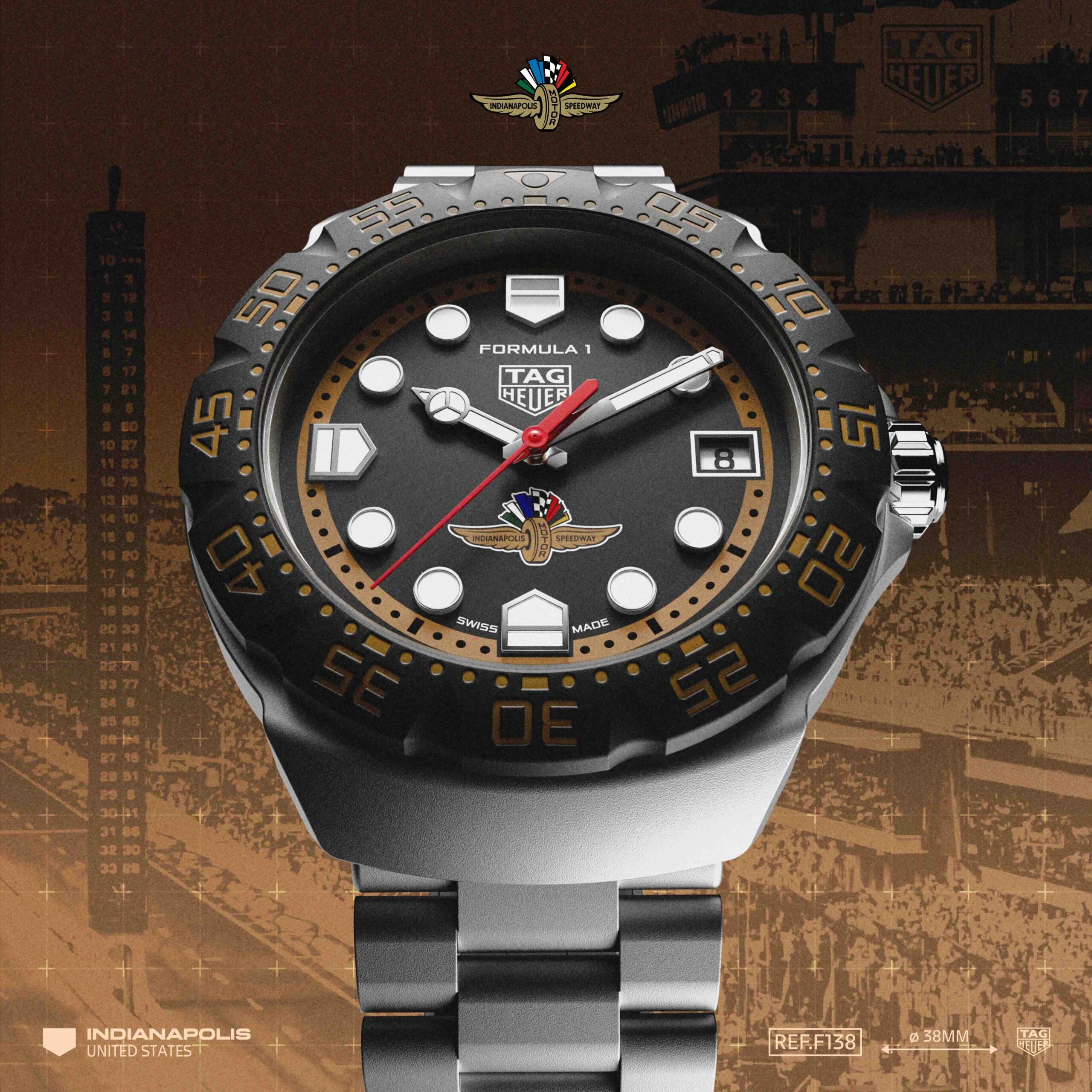 TAG Heuer Celebrates Indy 500 Legacy with New Formula 1 Solargraph ...