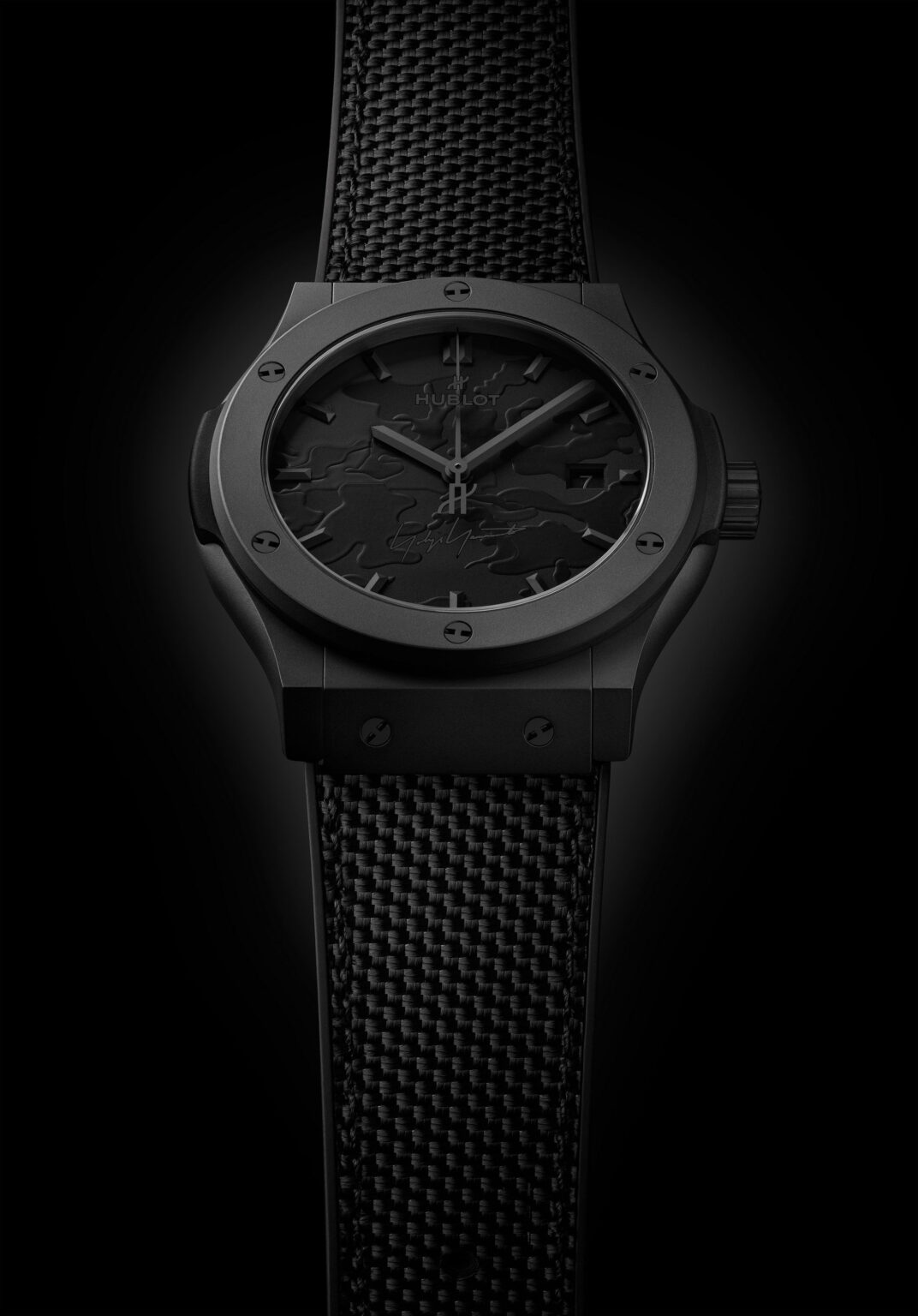 Hublot and Yohji Yamamoto Reunite for the Classic Fusion All Black Camo