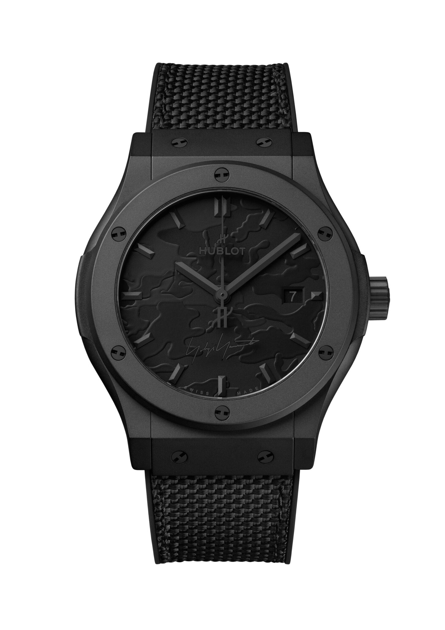 Hublot and Yohji Yamamoto Reunite for the Classic Fusion All Black Camo